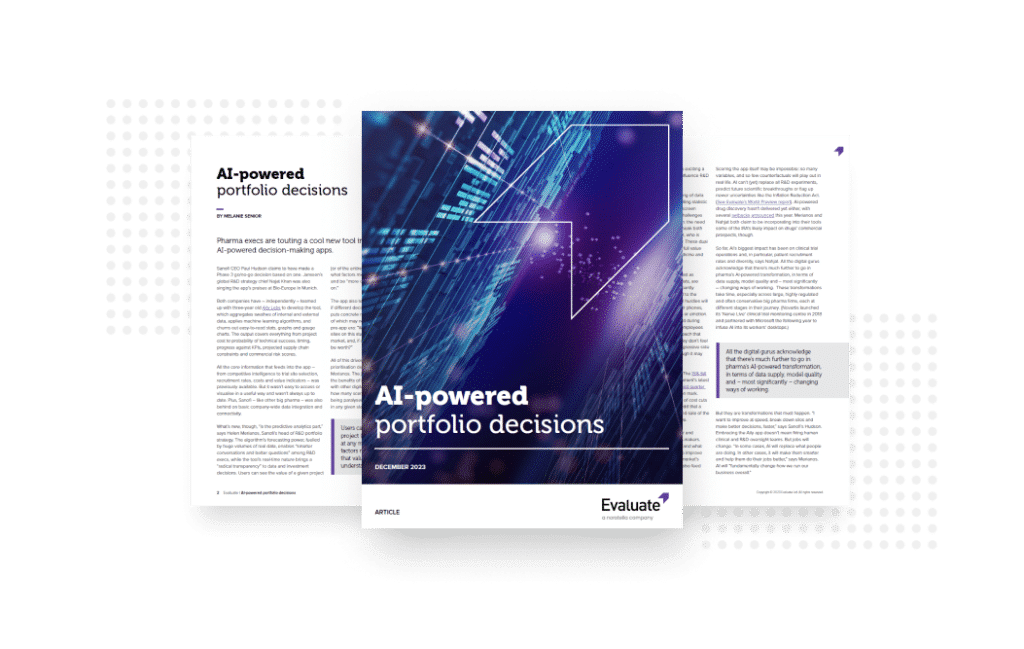 AI-Powered Portfolio Decisions | Evaluate